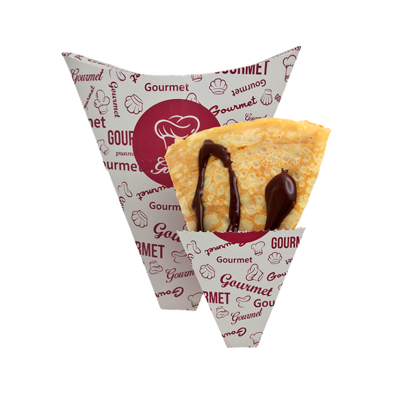 Embalagem Delivery para Crepe – 22 x 5 x 21 cm – 100 Unidades – Villas ...