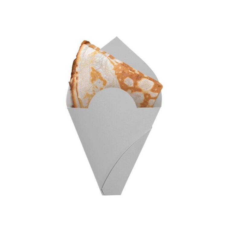 Embalagem para Crepe ou Tapioca Branco – 12 X 20 cm – 100 Unidades ...